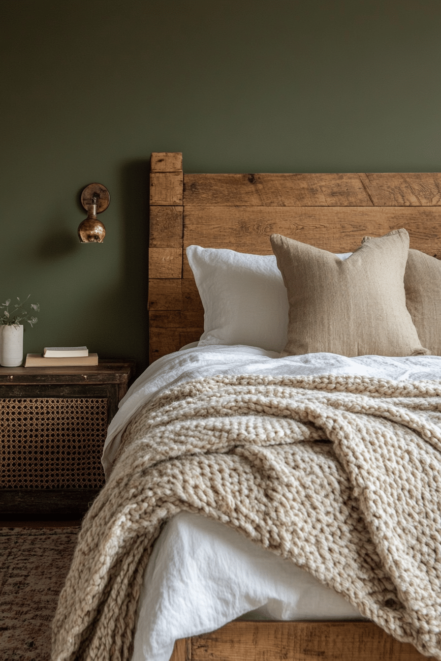 26 Elegant Olive Green Bedroom Ideas 2025 – Cozy & Home