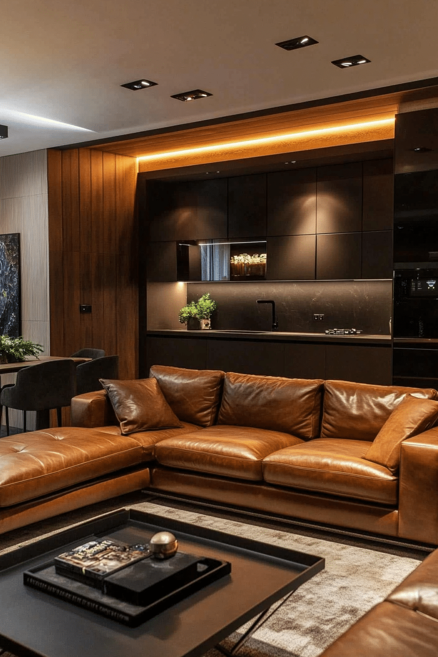 20+ Stylish Brown Leather Sofa Living Room Ideas 2025 – Cozy & Home