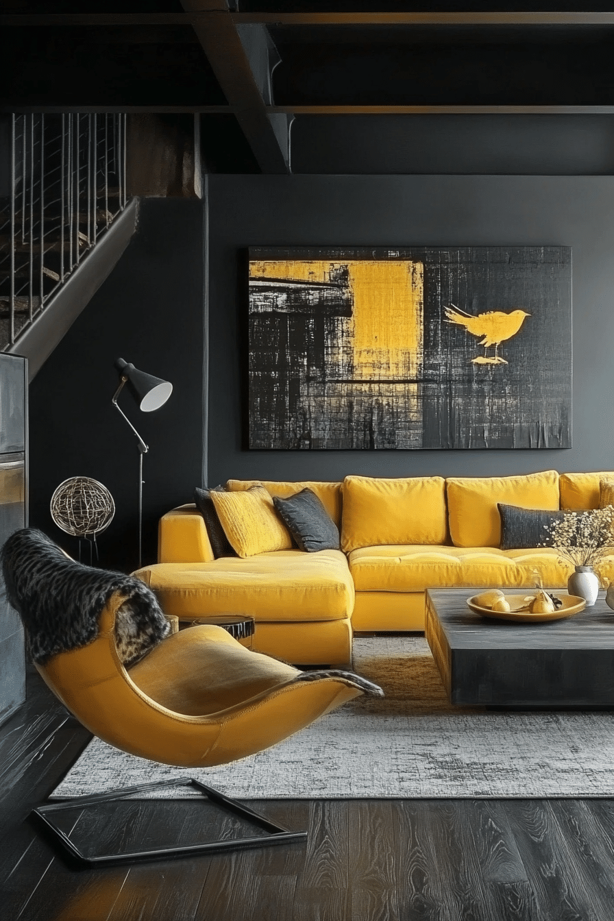 25+ Stylish Yellow and Grey Living Room Ideas 2025 – Cozy & Home