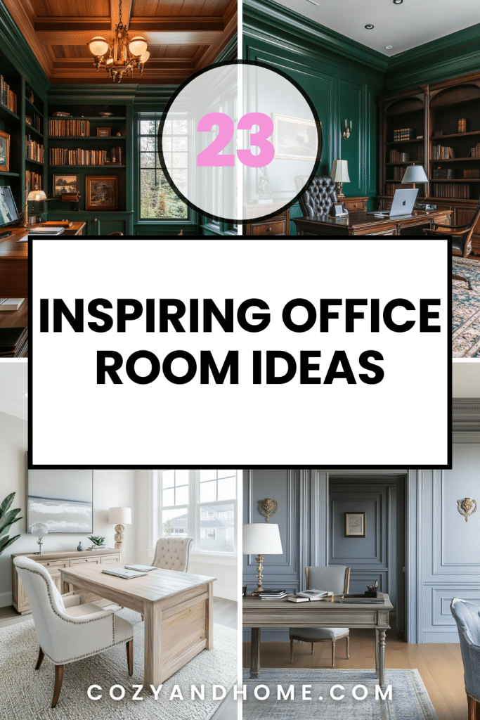 27 Next-Level Office Room Ideas 2025 – Cozy & Home