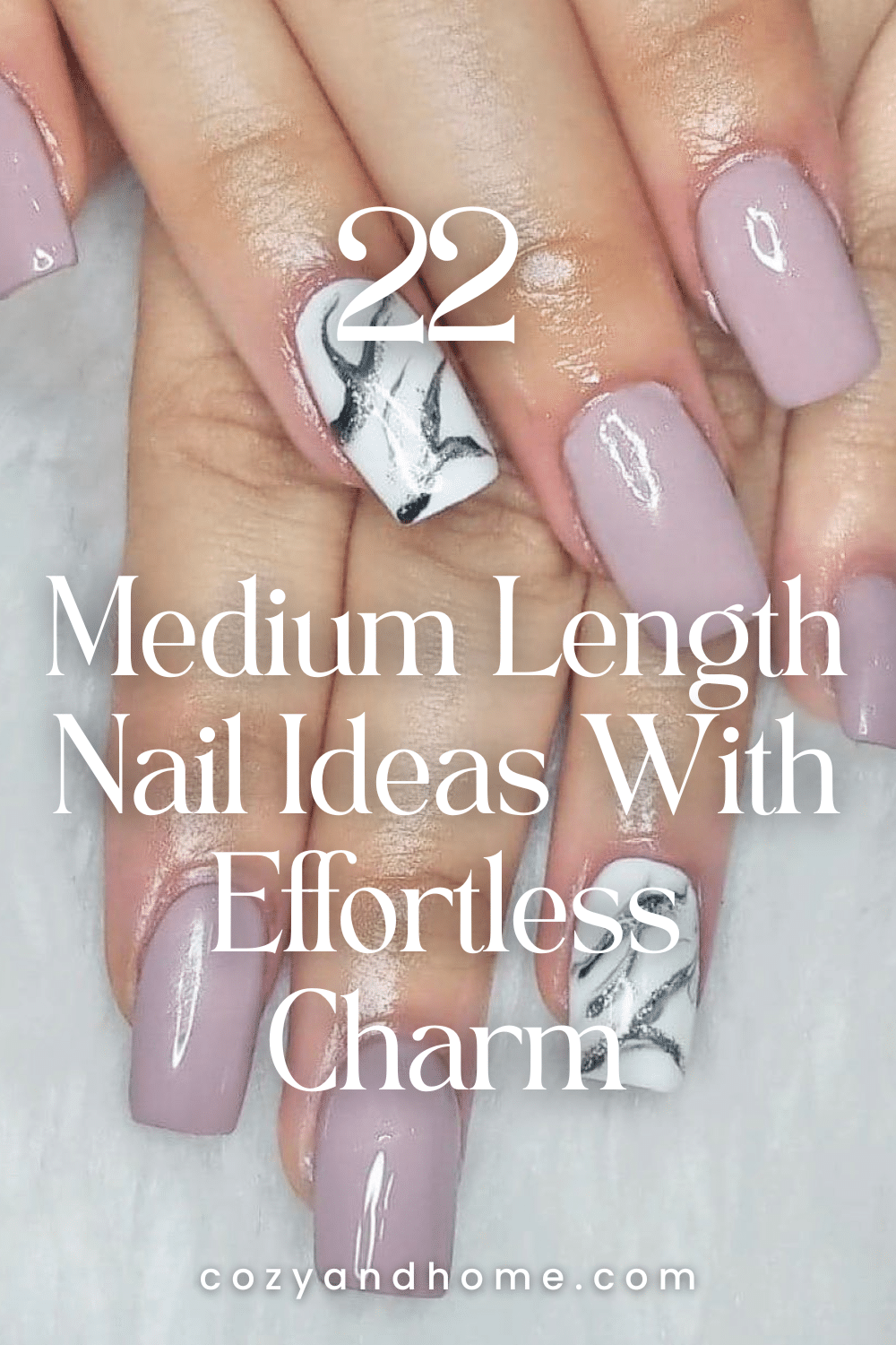 22 Medium Length Nail Ideas That Are Beyond Pretty – Cozy & Home