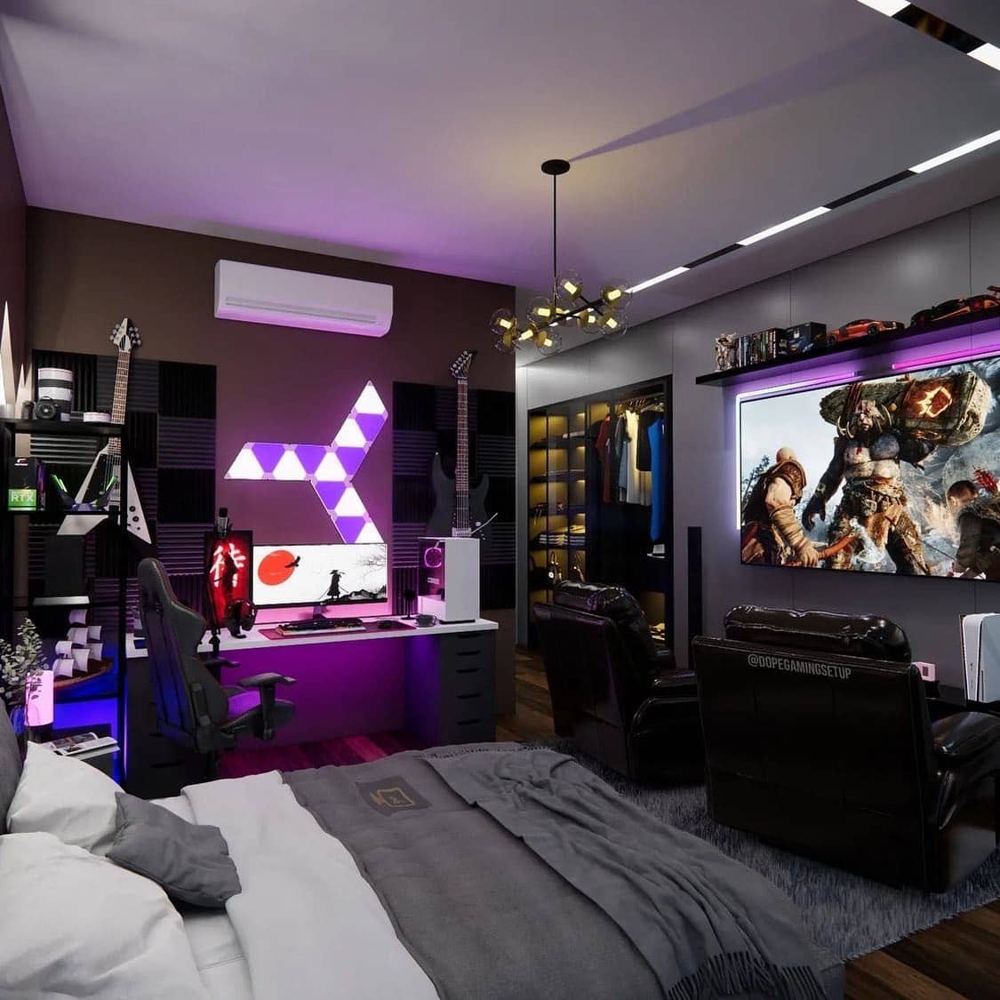 22 Stylish Gaming Bedroom Ideas for Any Gamer – Cozy & Home