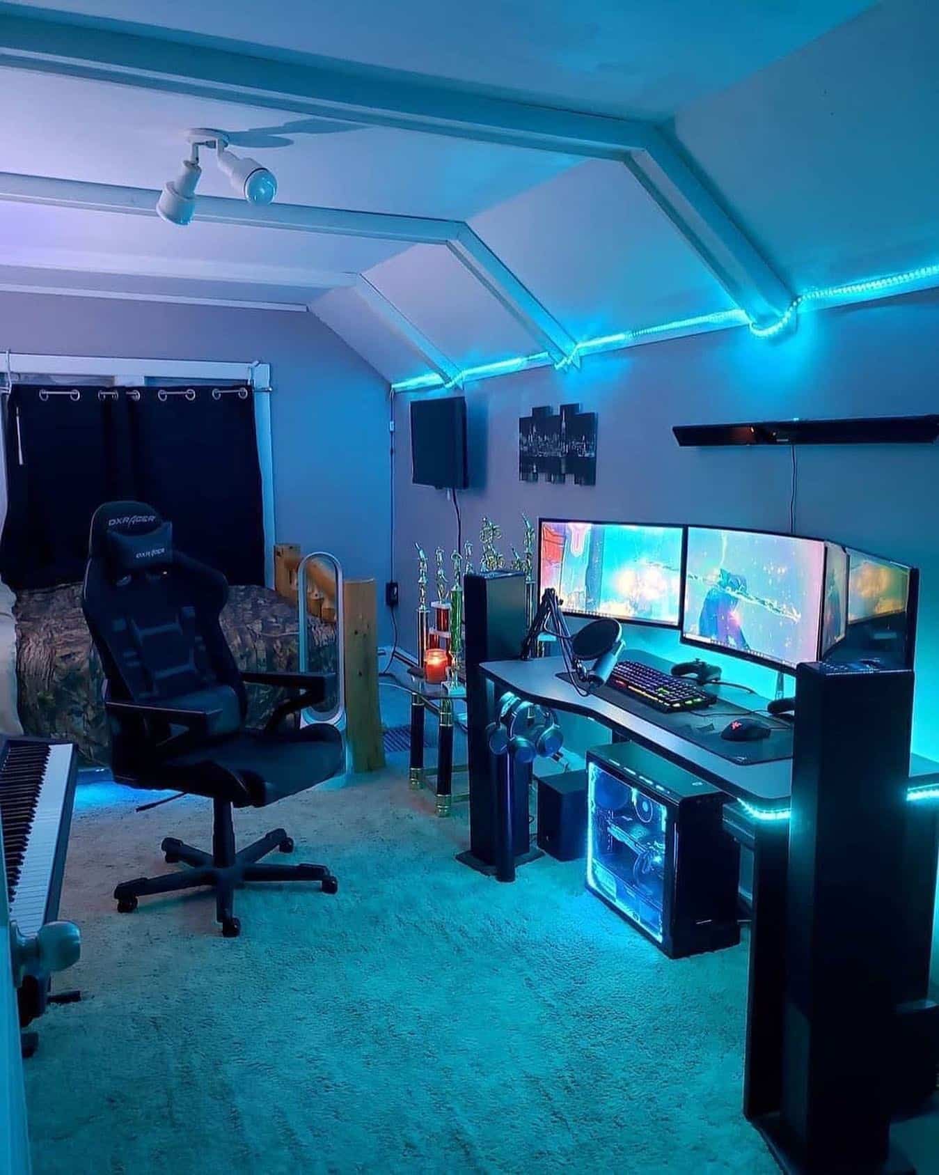 22 Stylish Gaming Bedroom Ideas for Any Gamer – Cozy & Home