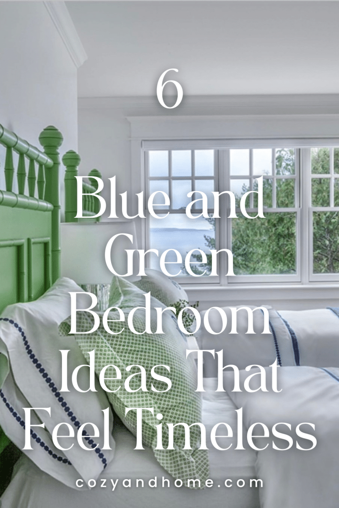23 Blue and Green Bedroom Ideas That Work Every Time – Cozy & Home