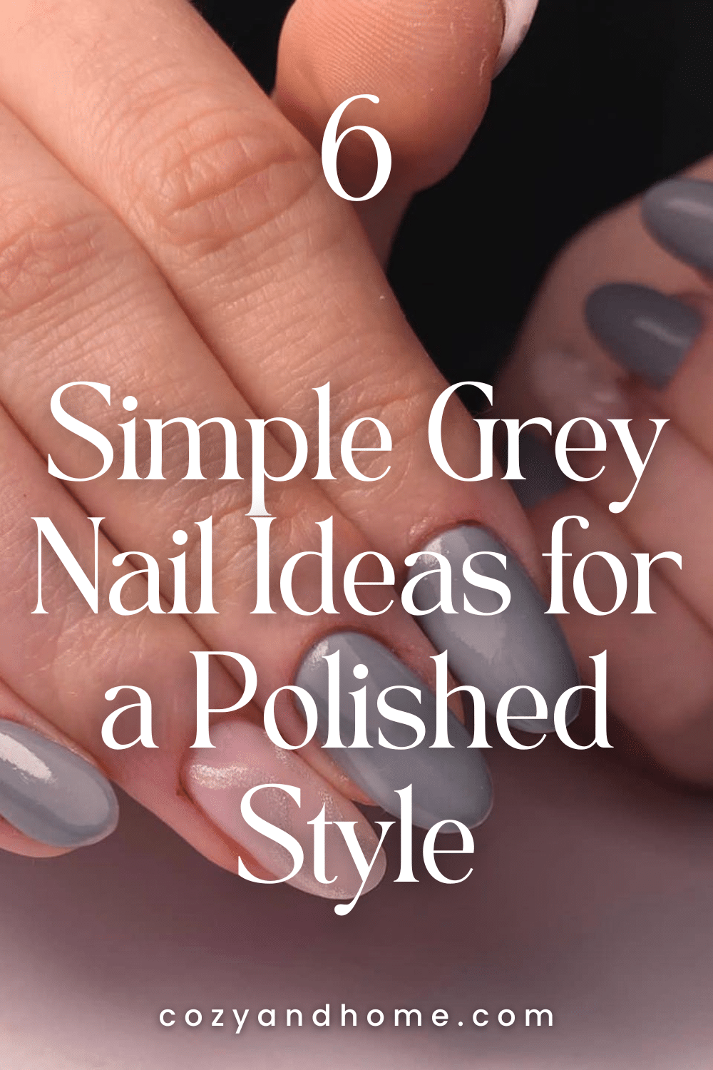 23 Go-To Simple Grey Nail Ideas – Cozy & Home